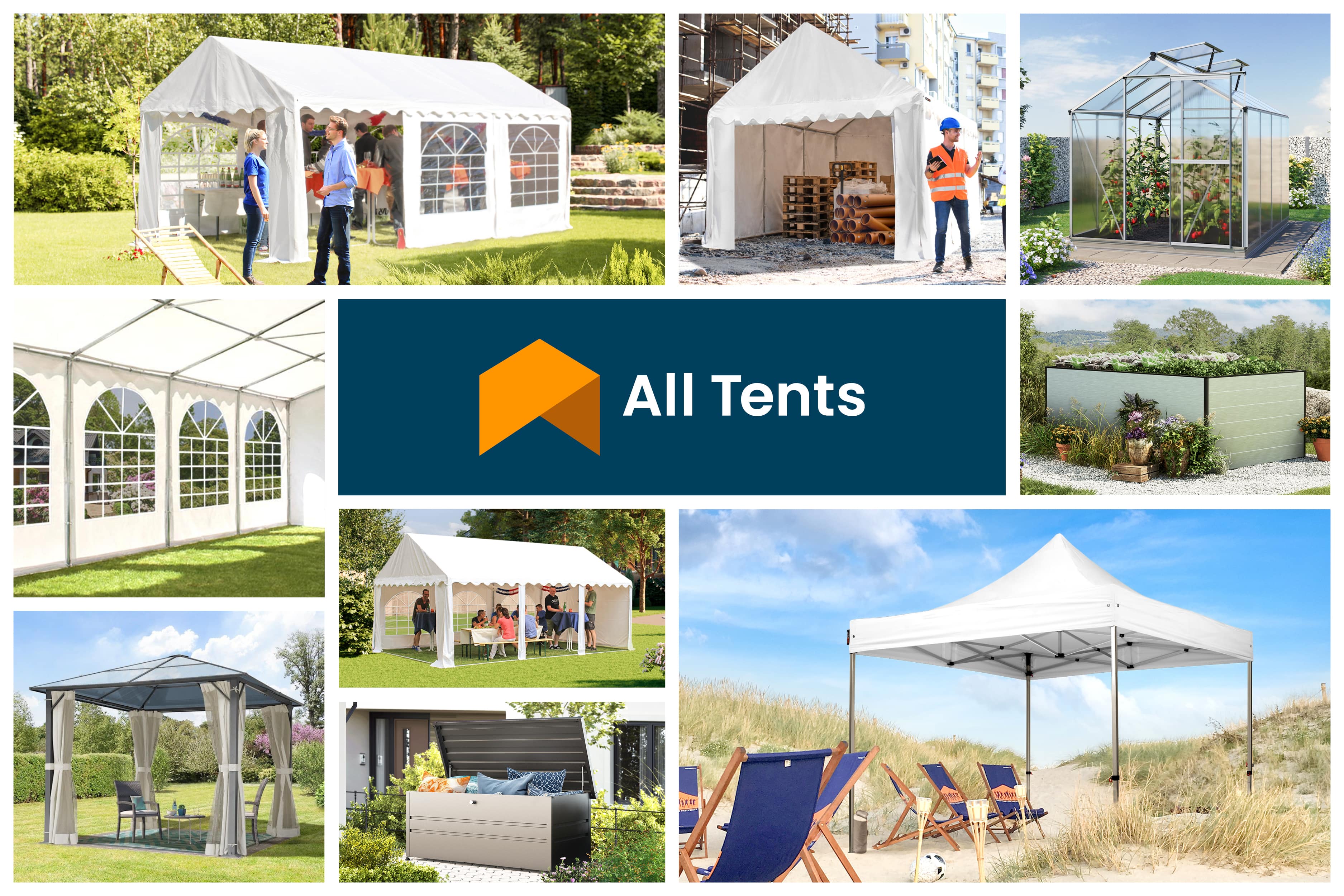Heavy-Duty Storage Tent for Sale | All Tents